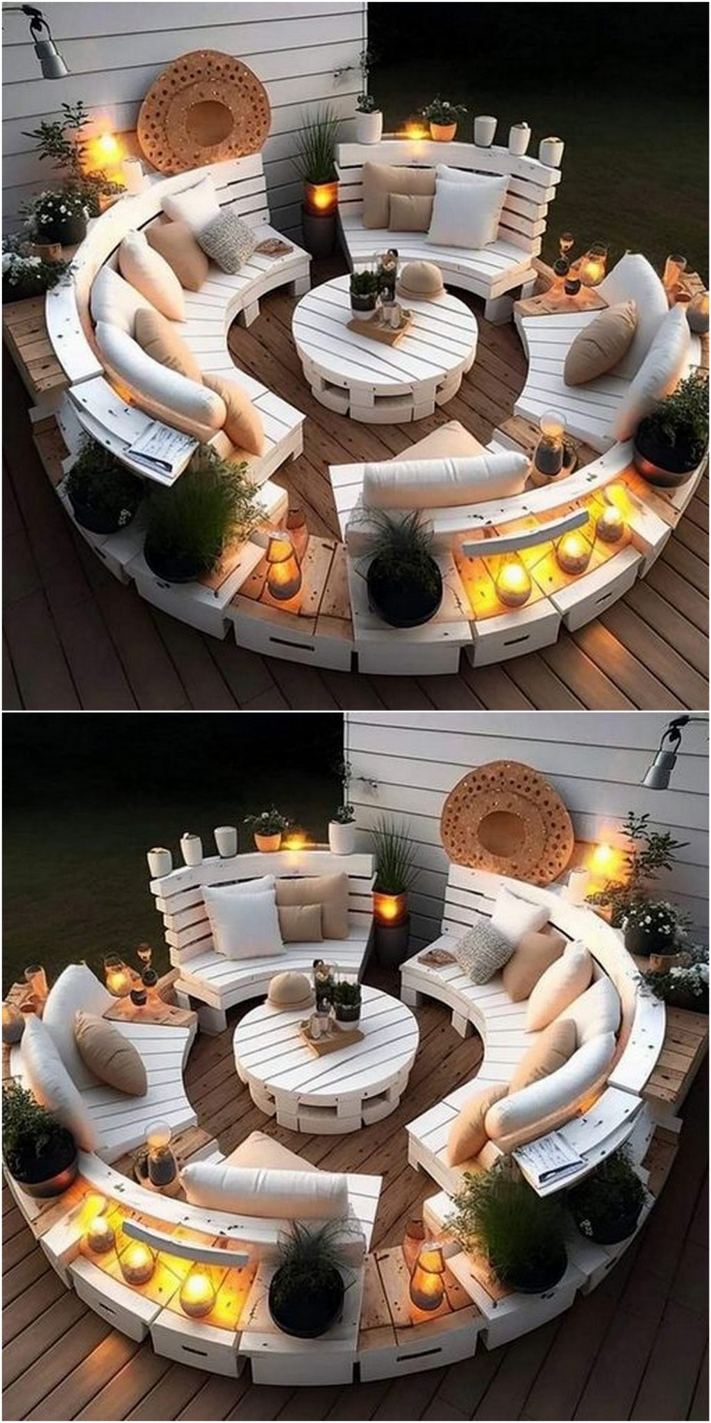 wooden garden seating designs