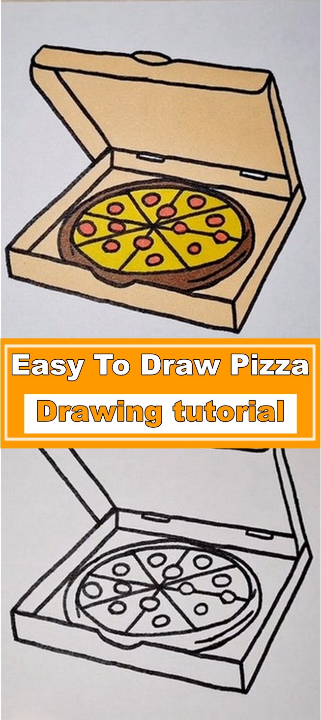 Pizza Drawing Ideas