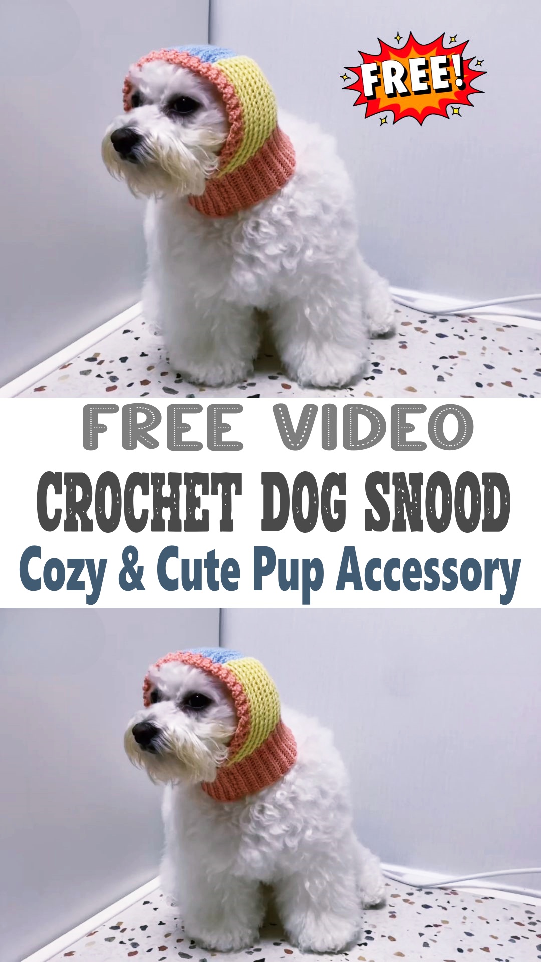 Crochet Dog Snood Patterns