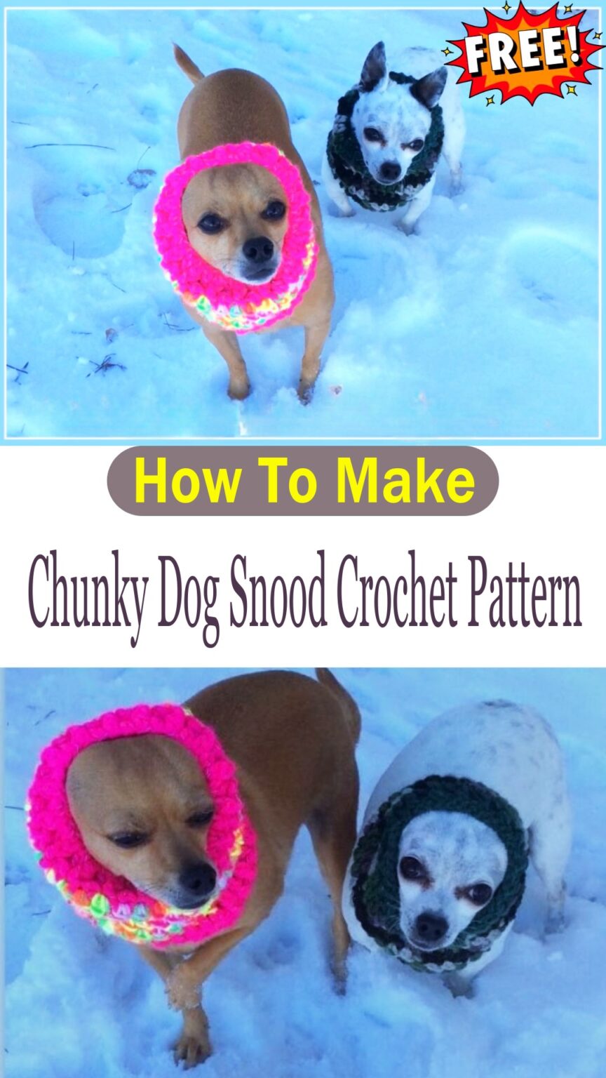 Crochet Dog Snood Patterns