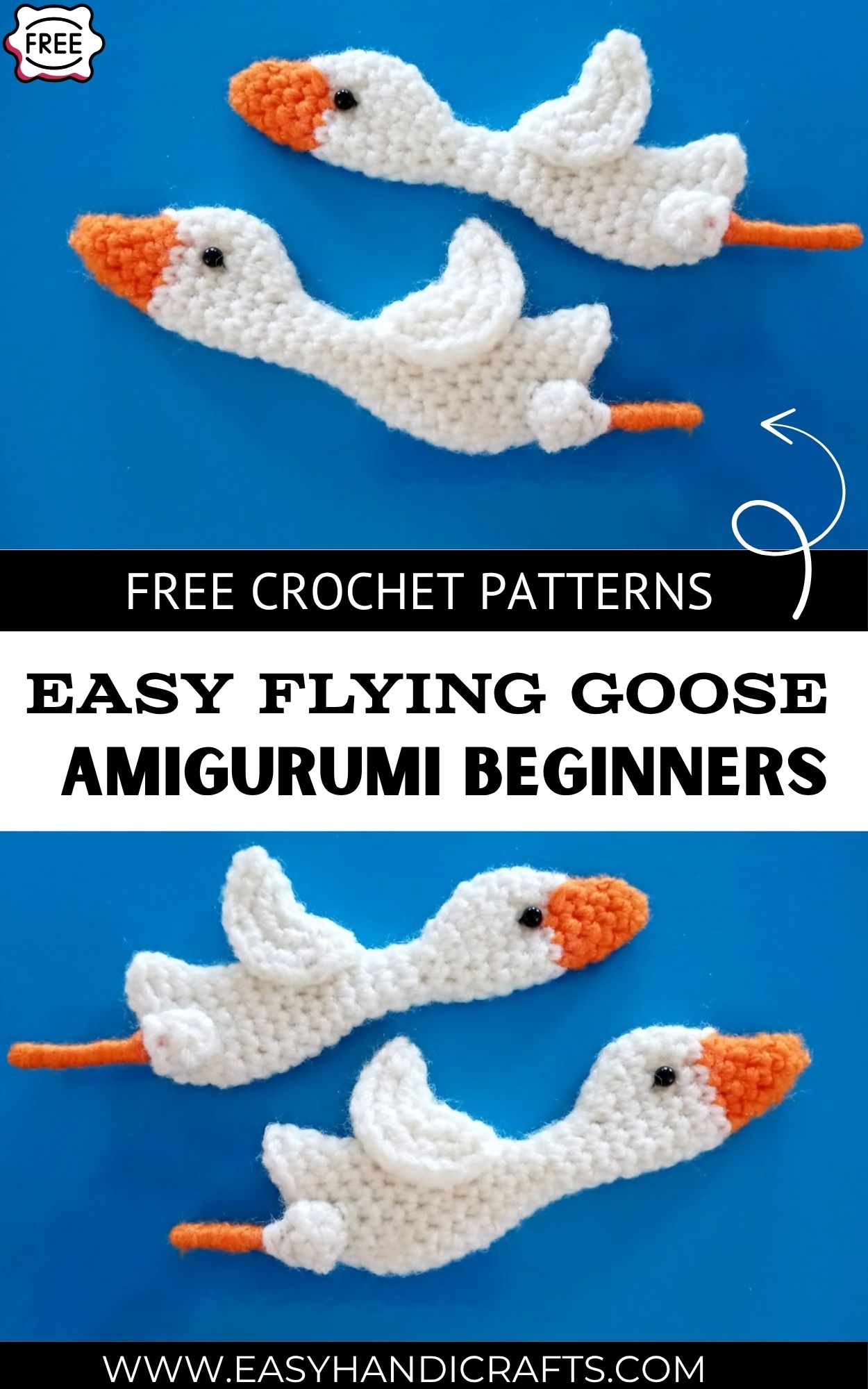 Crochet Goose Amigurumi Patterns